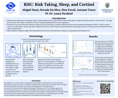 "RiSC: Risk-taking, Sleep, and Cortisol" by Autumn Vance, Brenda da ...